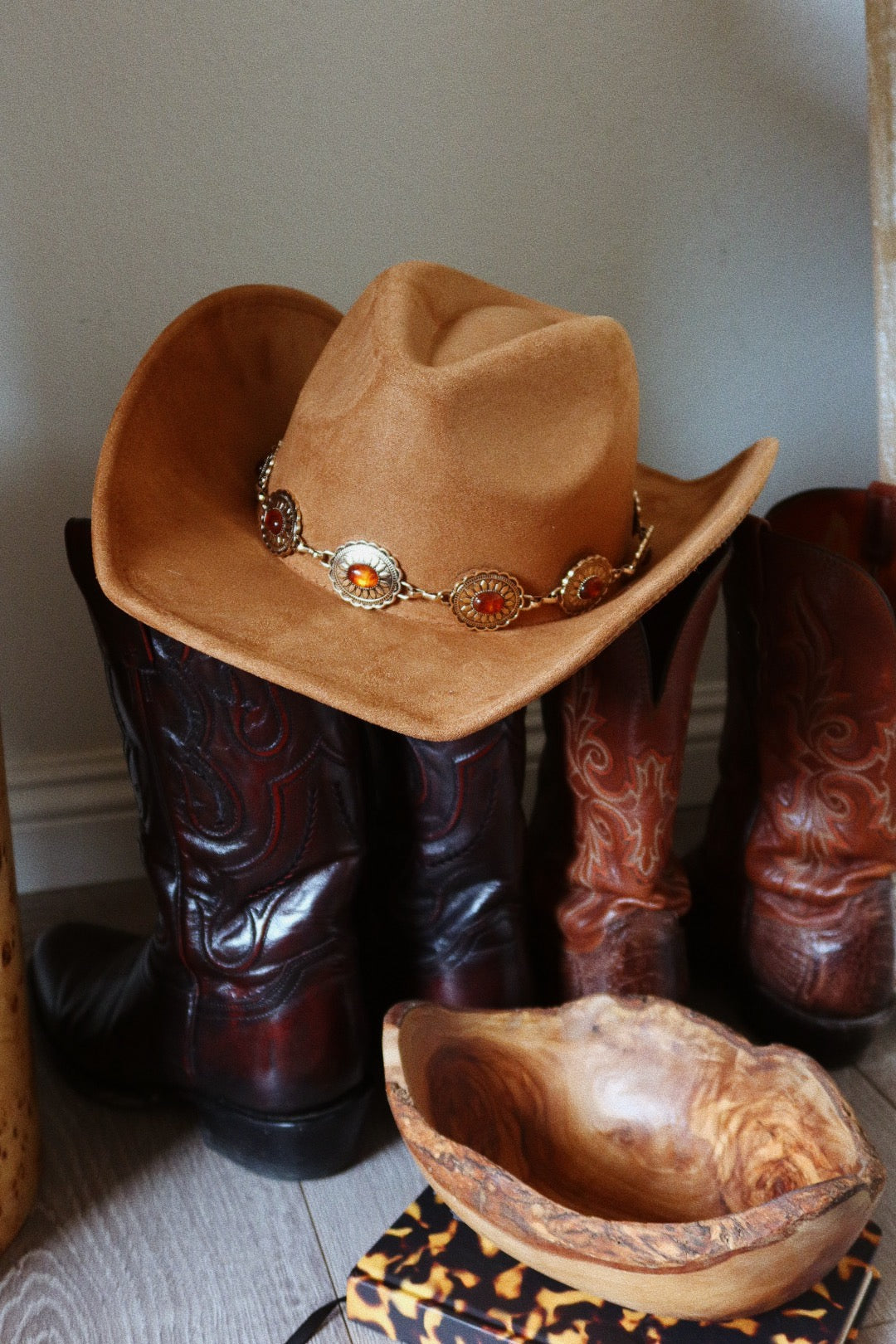 Miss Lola | Dolly Tan Cowgirl Hat – MISS LOLA