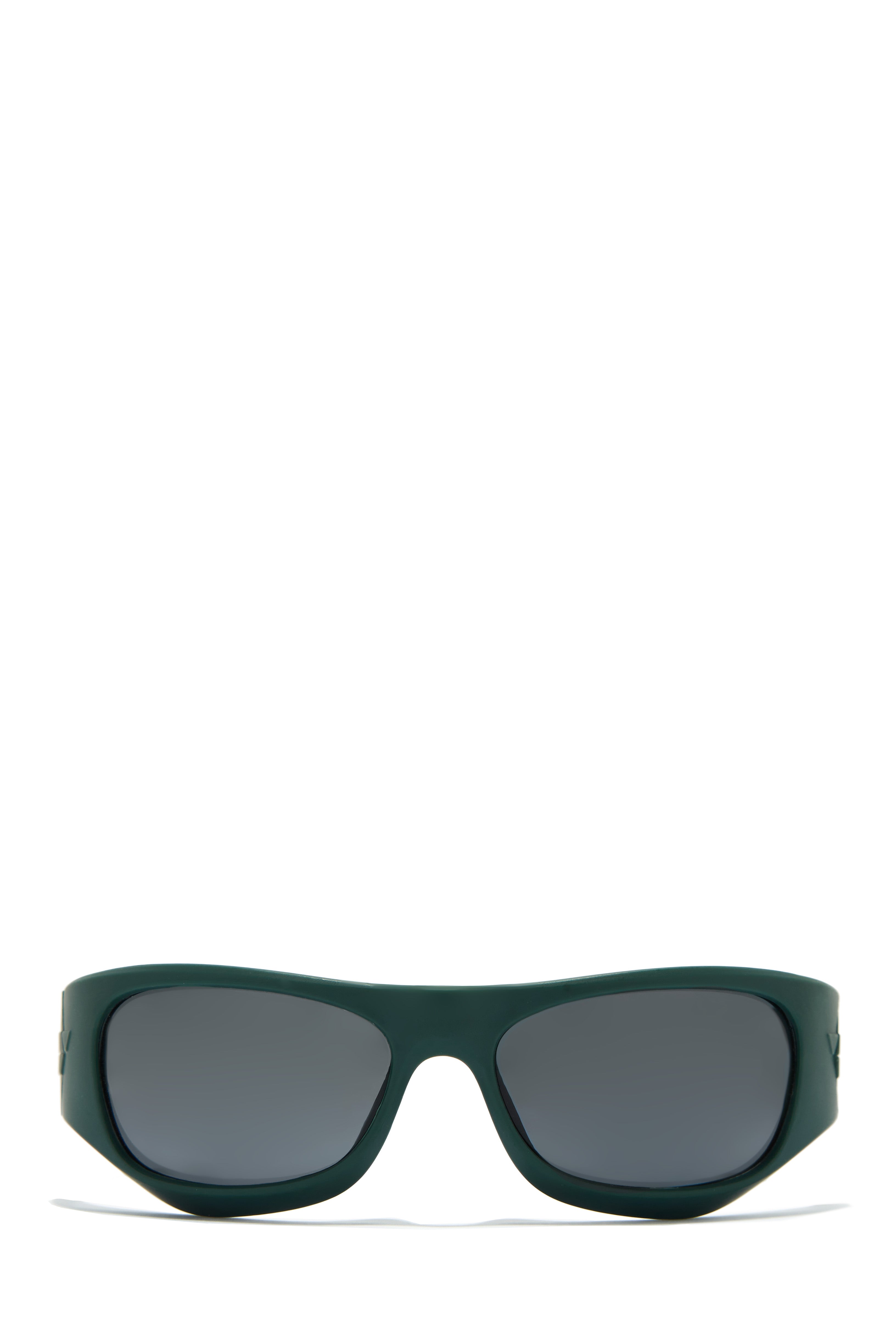 Miss Lola | Kyata Green Oversized Sunglasses – MISS LOLA