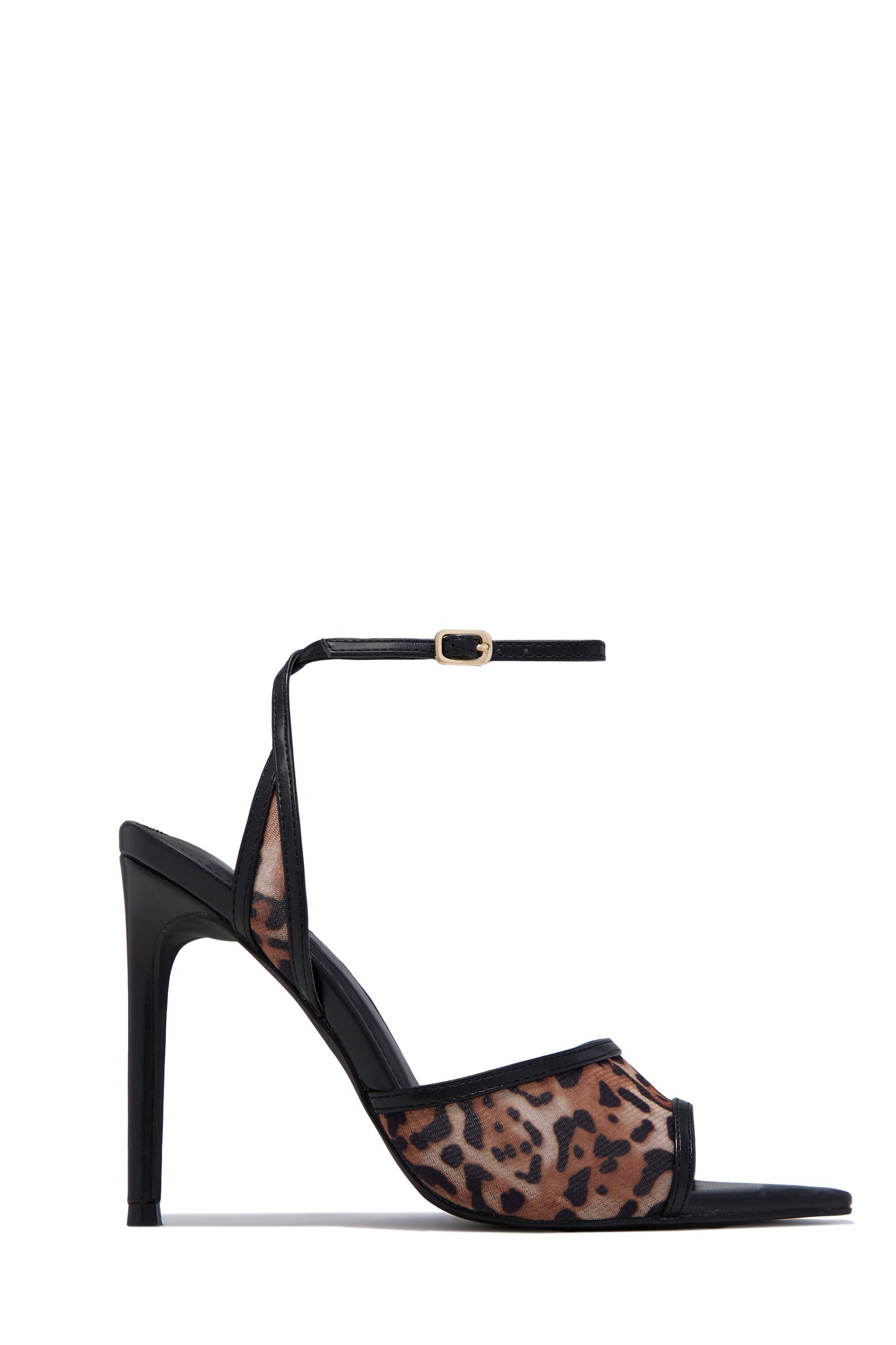 Miss Lola | Eliyah Leopard Single Sole High Heels – MISS LOLA